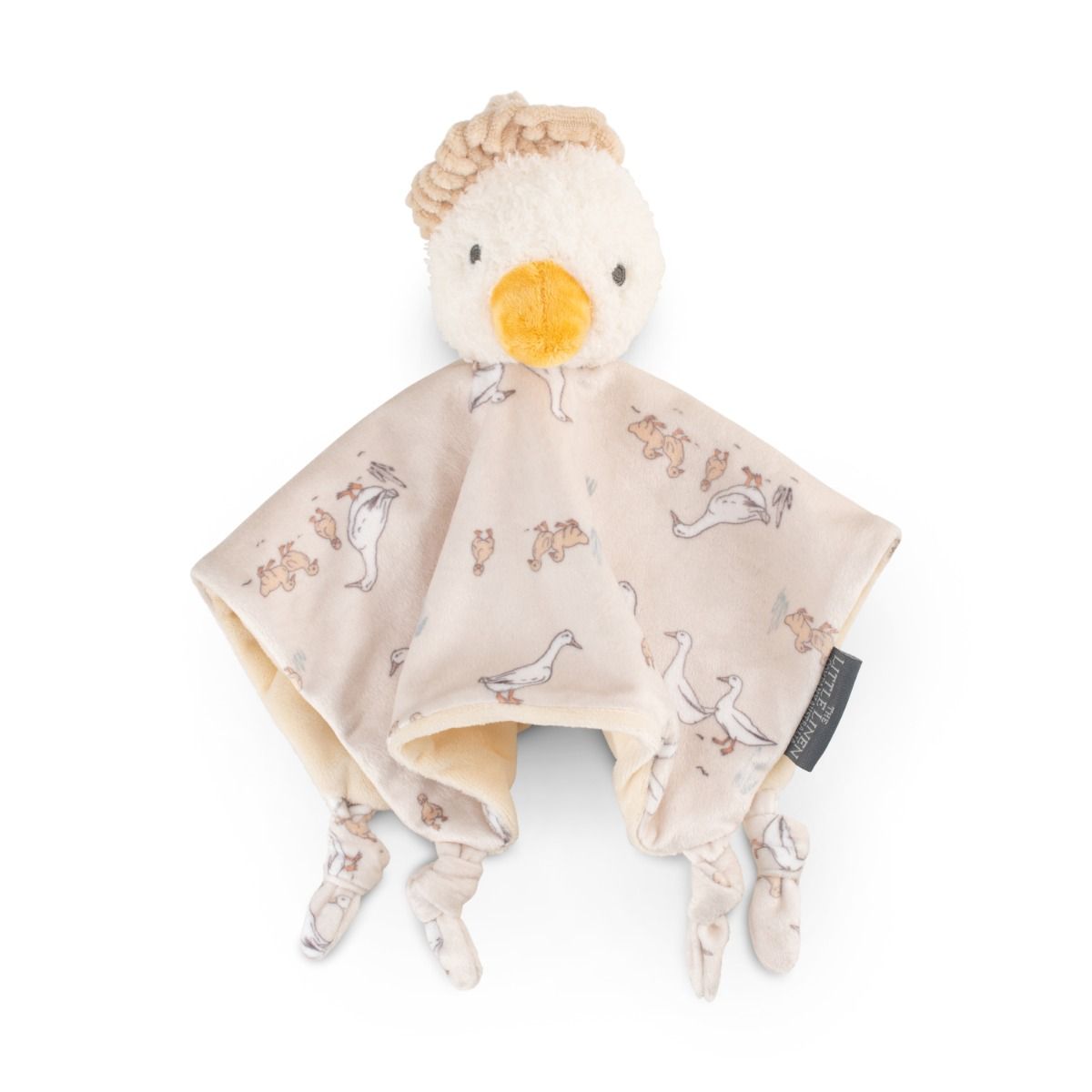 Baby Comforter Toy - Fuzzy Duck